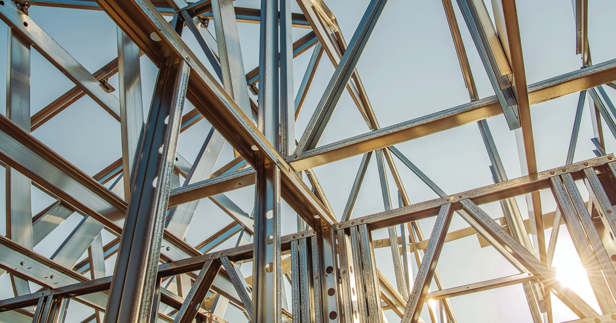 Structurally inadequate design damaged building