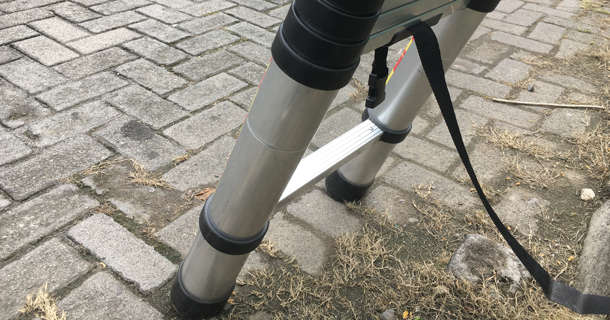 Research finds telescopic ladder safety warning