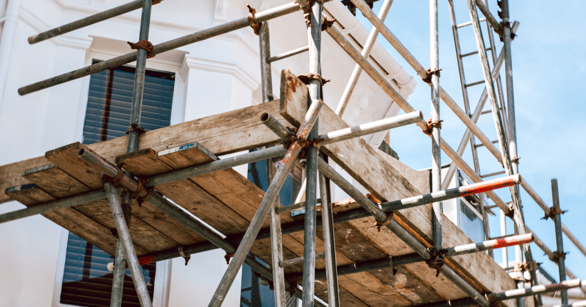 Combustible scaffolding materials could facilitate external fire spread ...