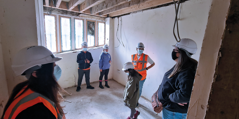 Old buildings restored and reloved